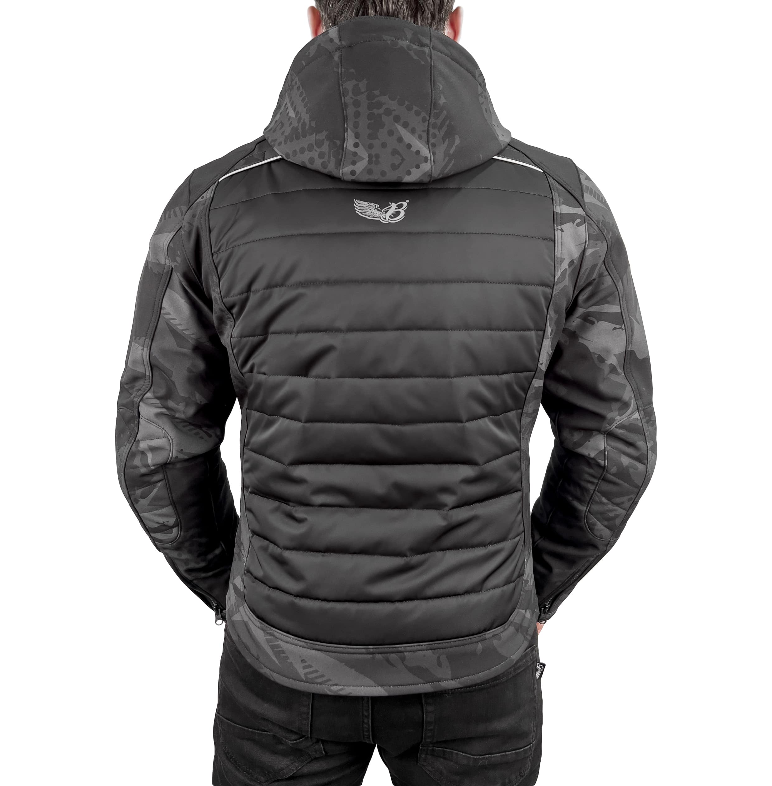 EVEREST Antra Camo Armoured Motorcycle Jacket