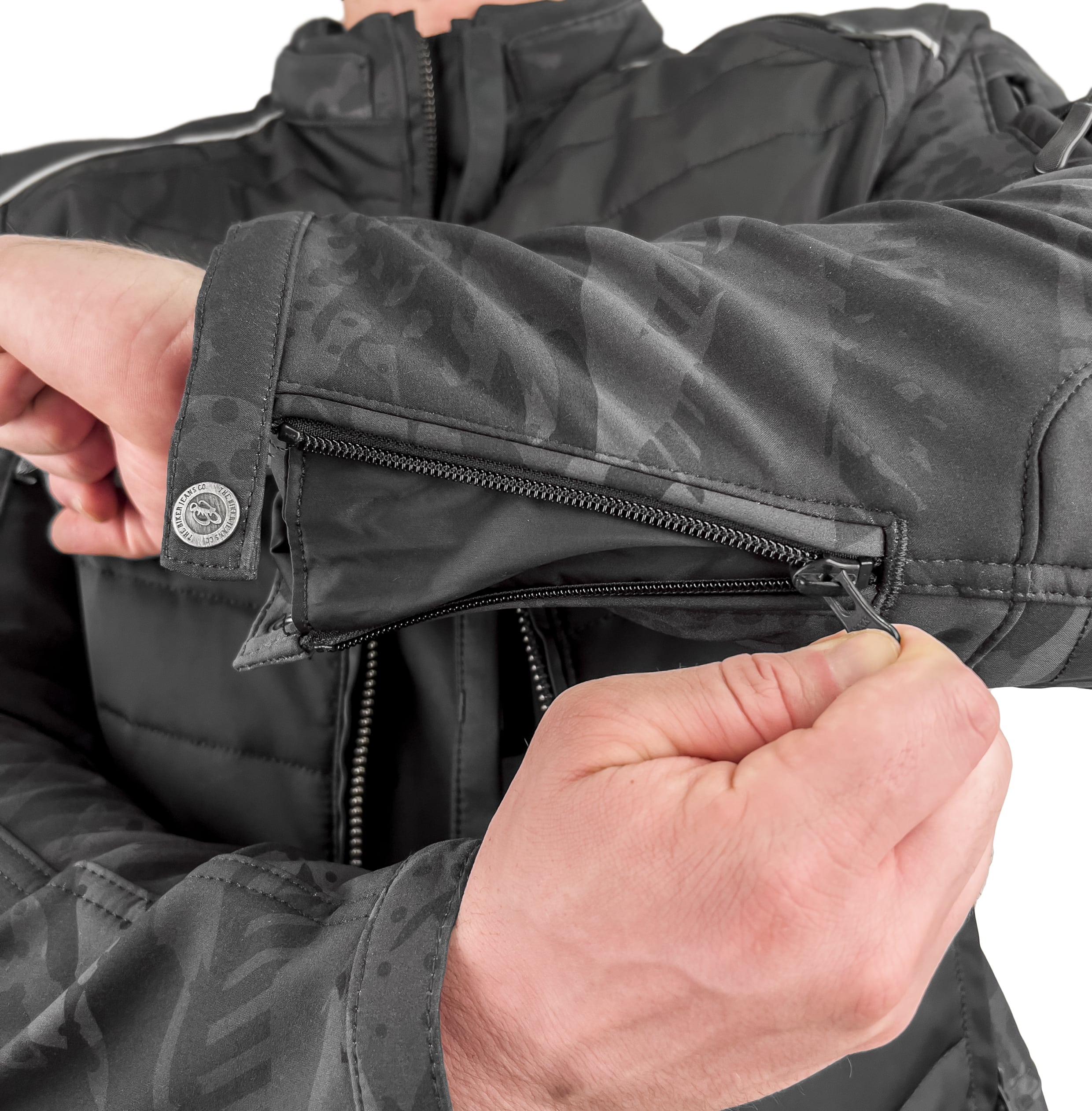 EVEREST Antra Camo Armoured Motorcycle Jacket