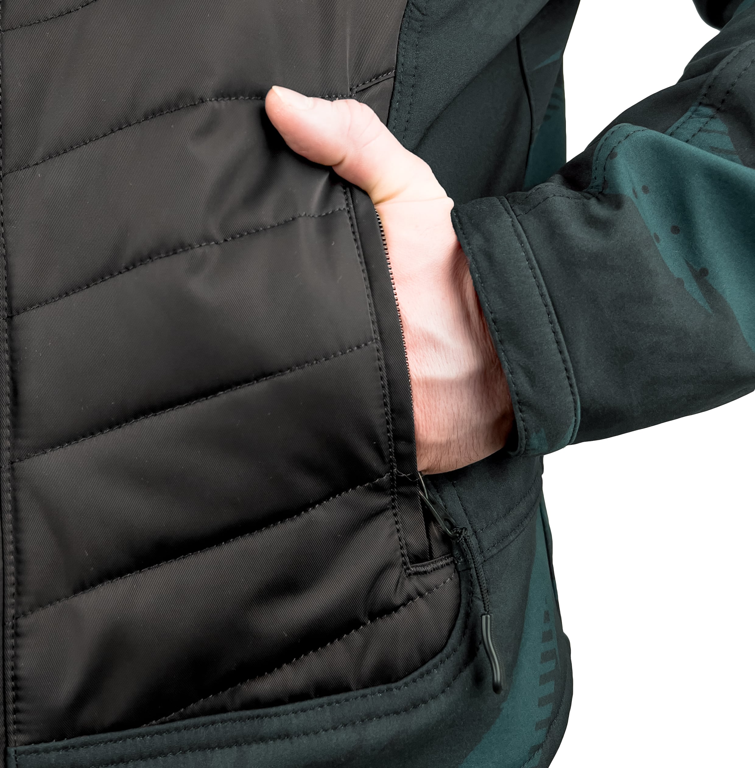 EVEREST Petrol Camo Armoured Motorcycle Jacket